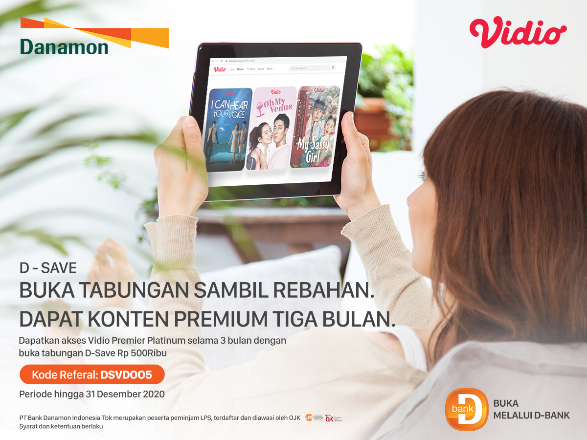 Buka Rekening Danamon Dapat Promo Nonton Vidio Premier - Vidio Blog