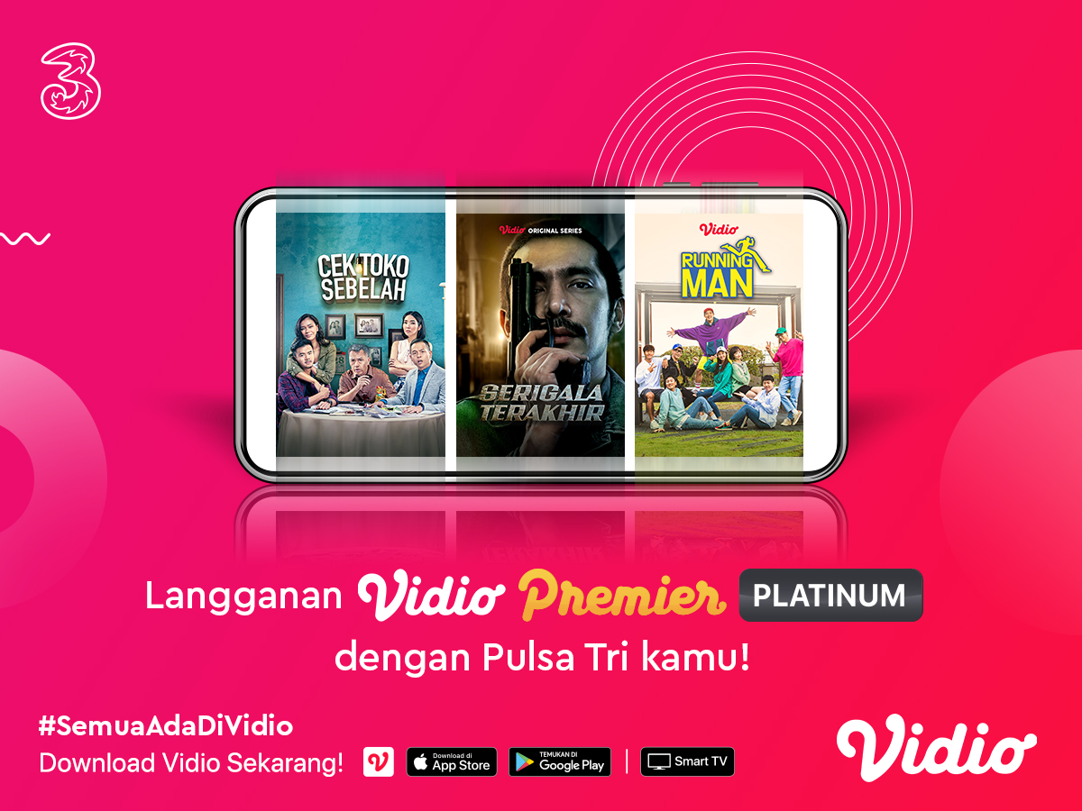 Promo Premier Platinum Di Vidio Dengan Harga Terjangkau Bersama Tri