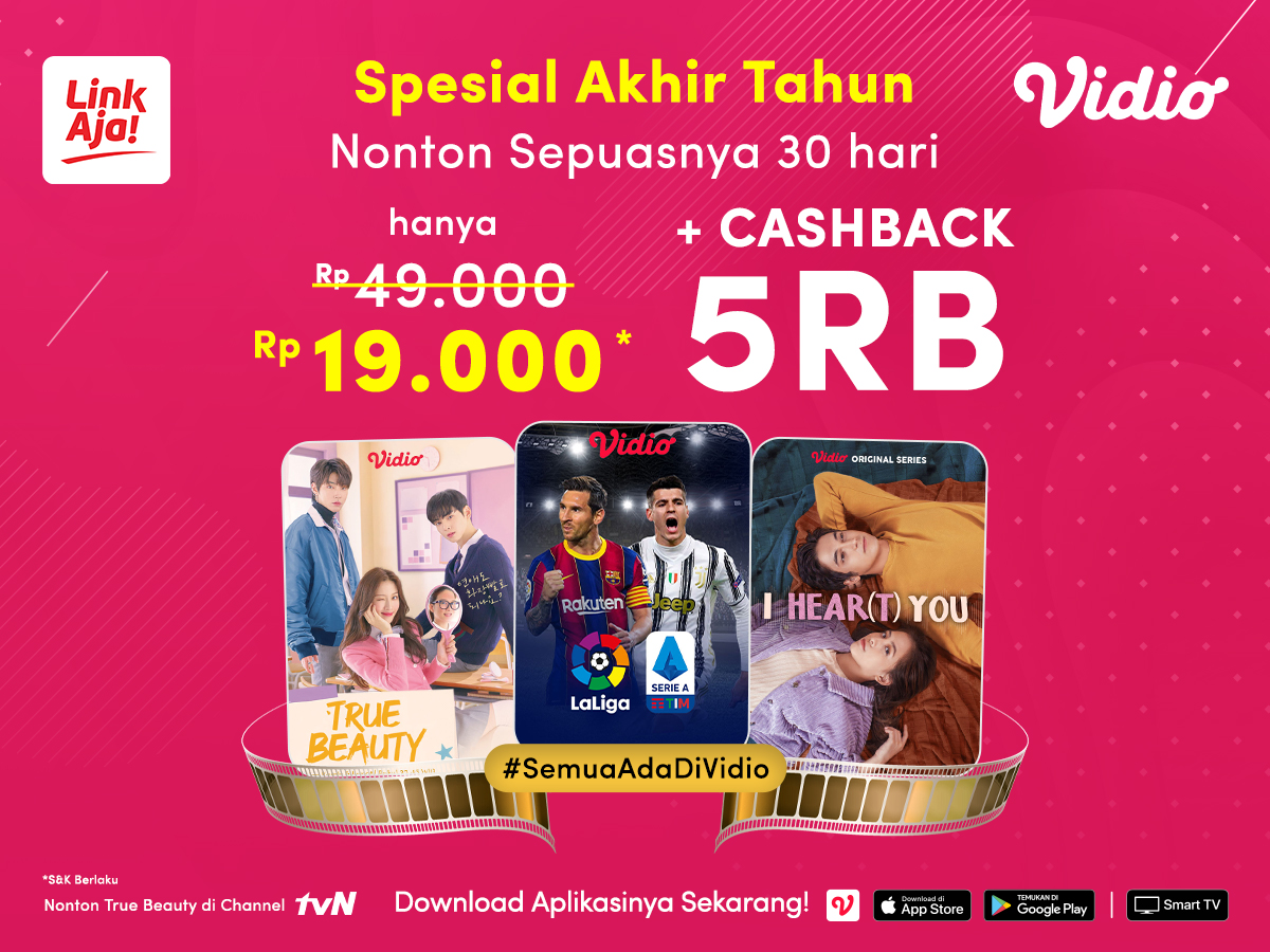 LinkAja Promo Spesial Tahun Baru Anti Galau Sendirian - Vidio Blog