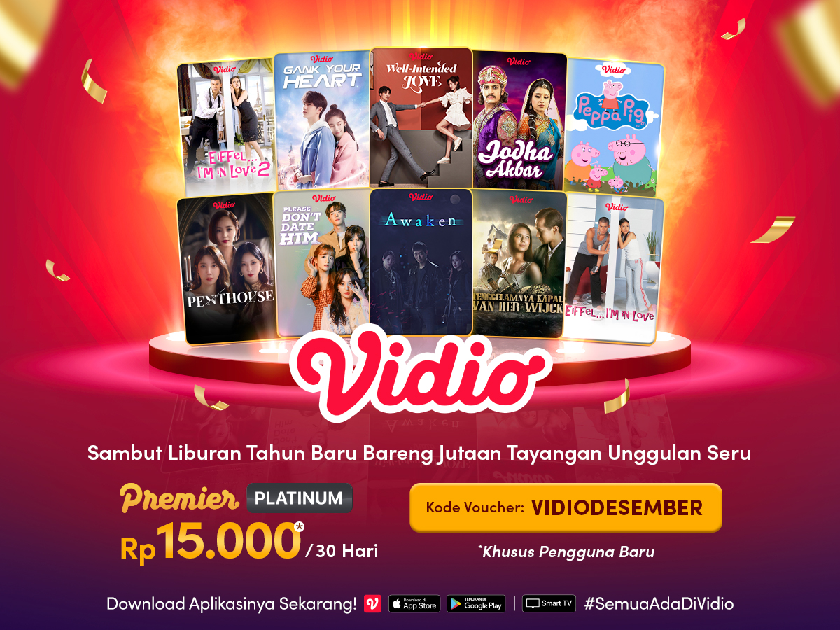 Kumpulan Promo Vidio Bulan Desember, Jangan Sampai Terlewat - Vidio Blog