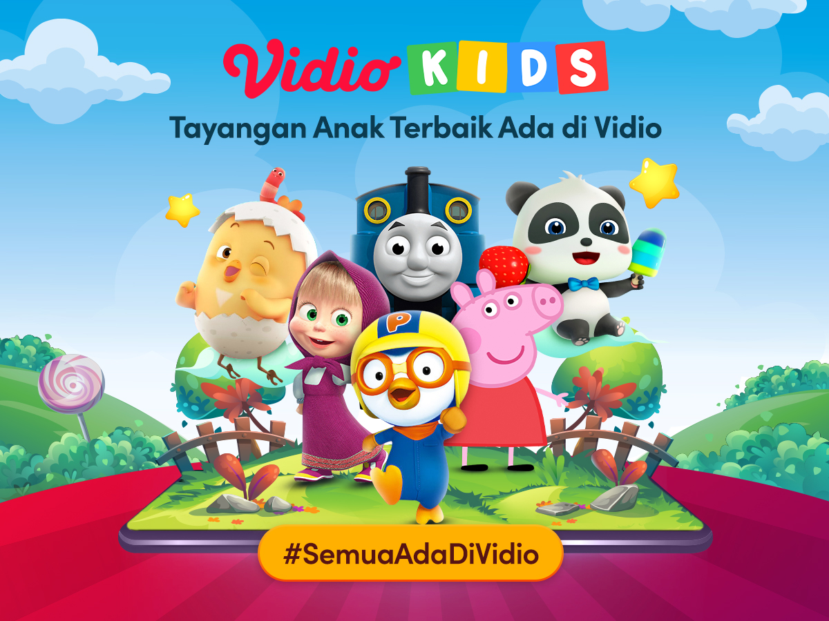 Nonton Kartun Anak Terlucu dan Terpopuler #SemuaAdaDiVidio
