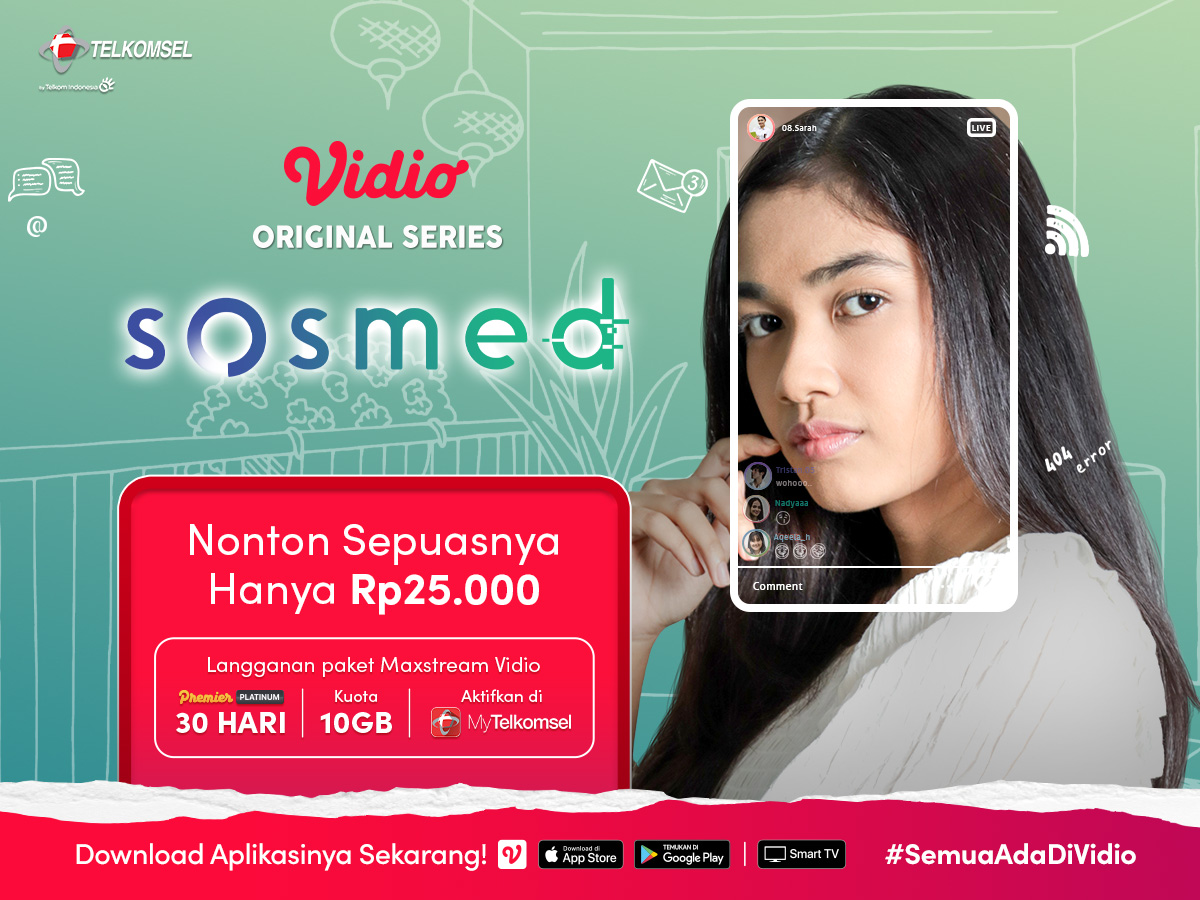 Sinopsis Sosmed Original Series Episode 4, Nadya Nggak Jadi Putus?