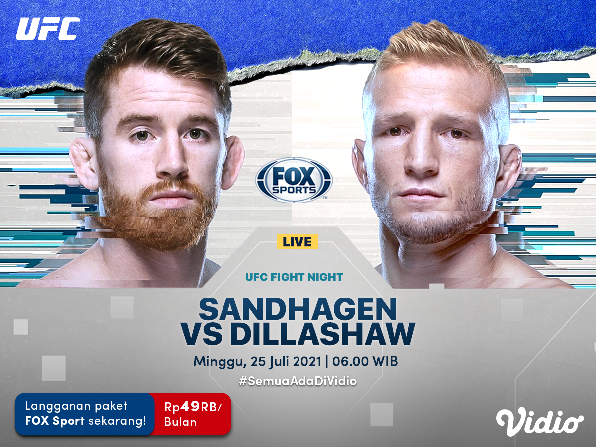 Jadwal Live Streaming UFC Vegas 32 Sandhagen Vs Dillashaw, Minggu 25 ...