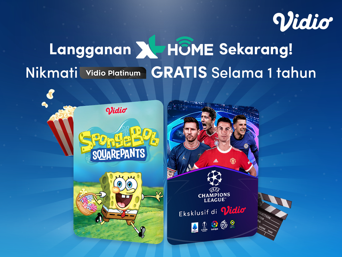 Vidio Premier 1 Tahun Gratis Untuk Pengguna XL HOME