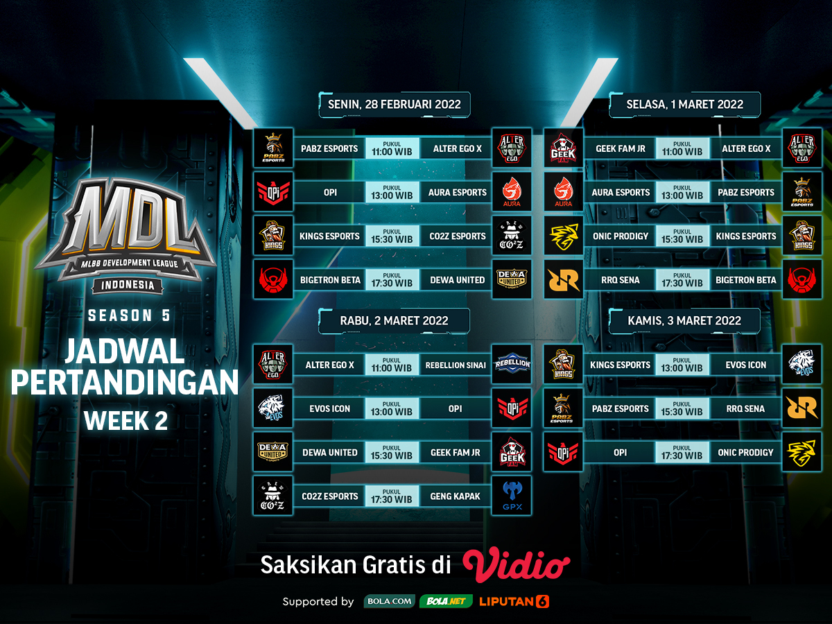 Saksikan Live Streaming MDL Season 5 Week 2 Gratis di Vidio - Vidio Blog