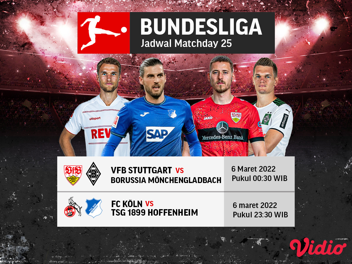 Live Streaming Bundesliga ( Liga Jerman ) 2021-22 Pekan Ke-25 - Vidio Blog