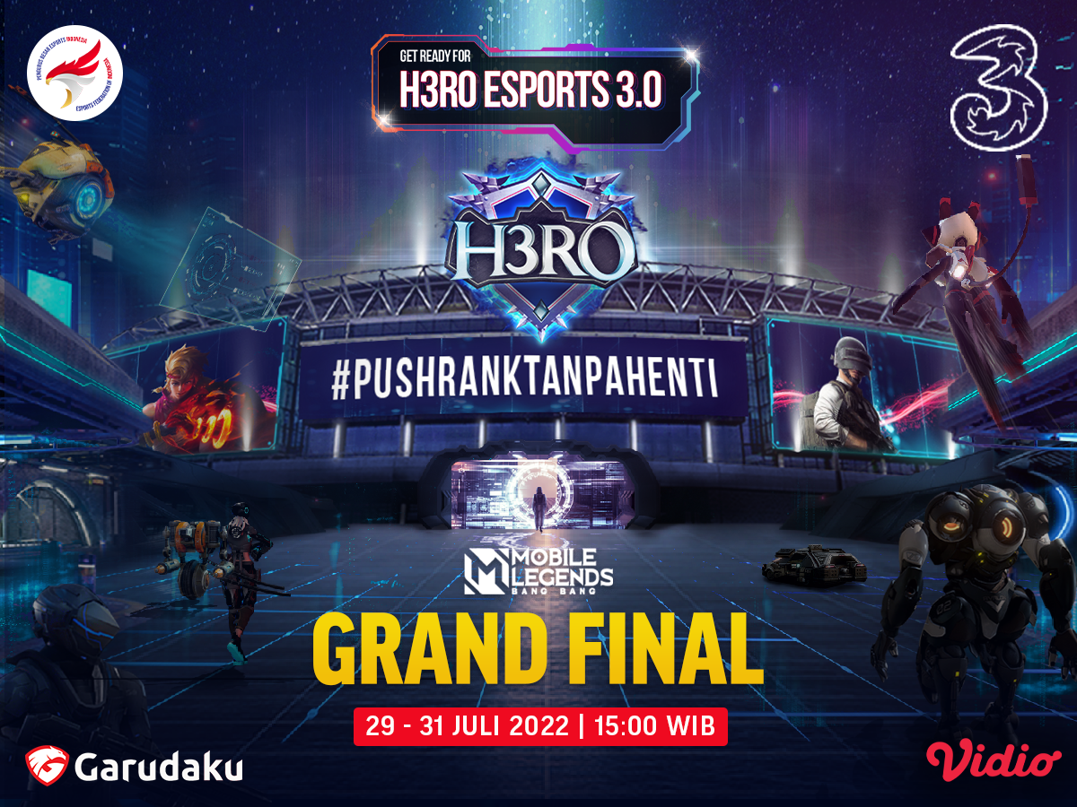 Jadwal Lengkap H3RO Esports 3.0 Mobile Legends - Vidio Blog