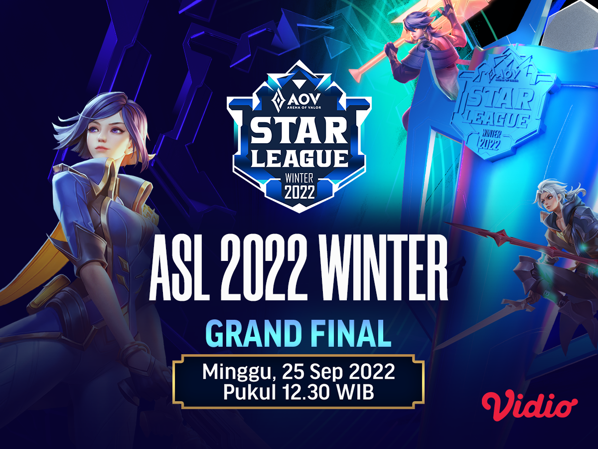 Jadwal Lengkap ASL (AOV Star League) 2022 Winter - Vidio Blog