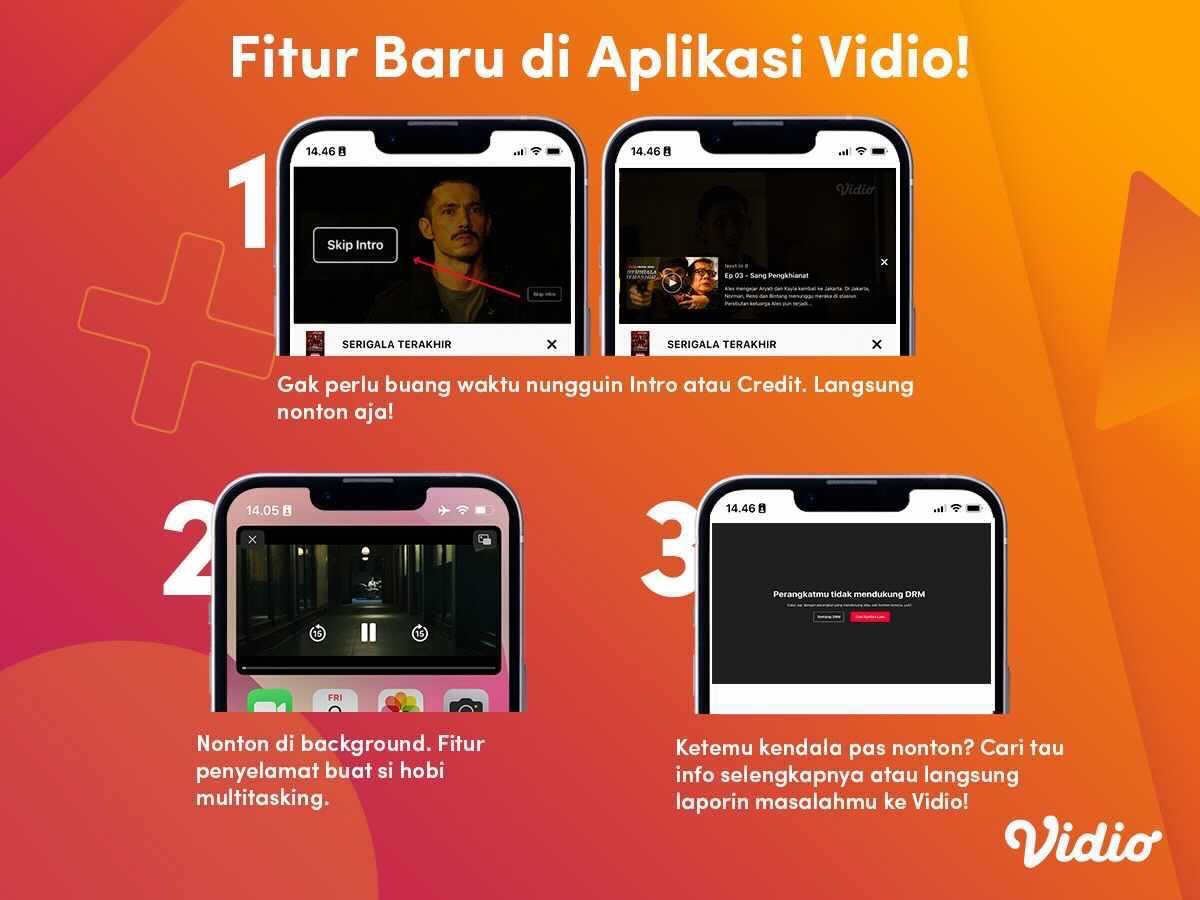 Nonton di Vidio Nyaman dengan Fitur Player Quality Improvement