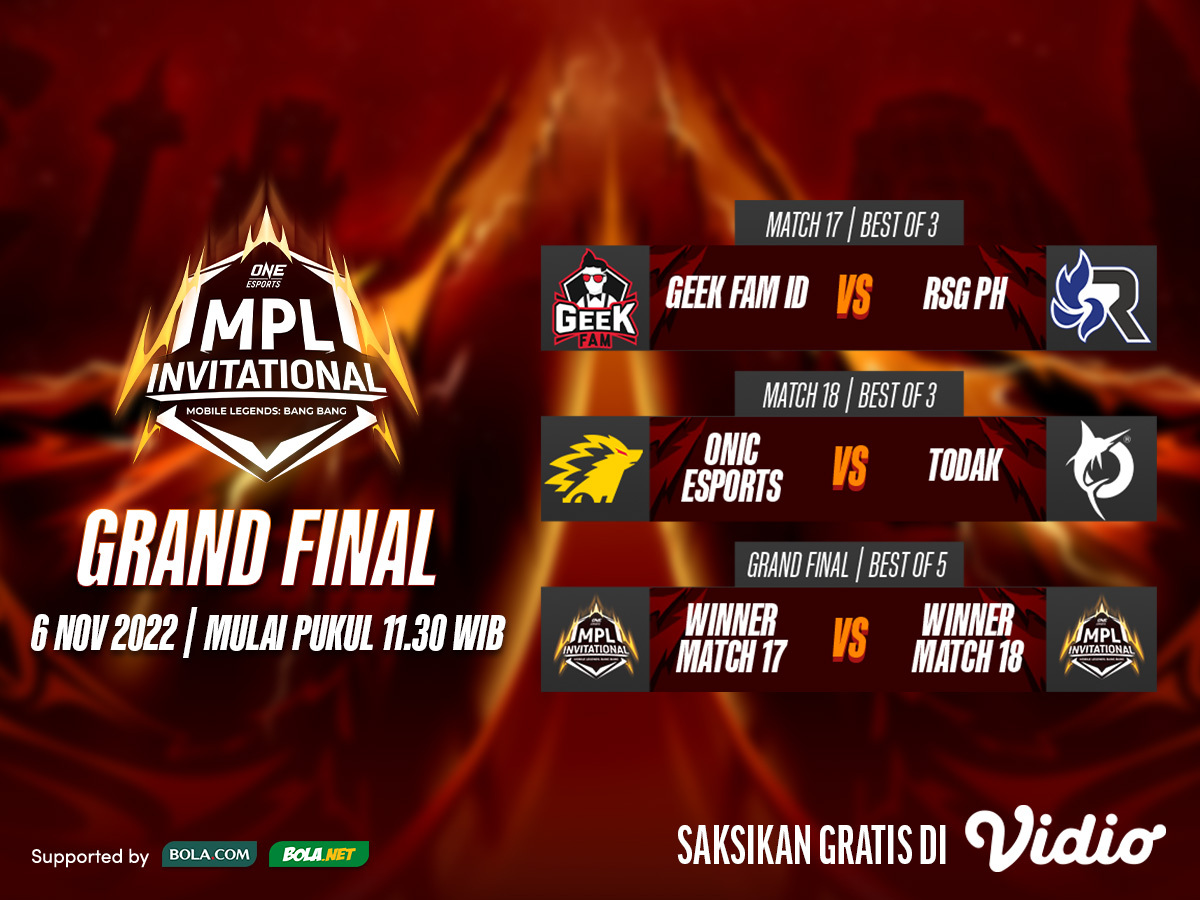 Jadwal Lengkap MPL Invitational (MPLI) 2022 - Vidio Blog