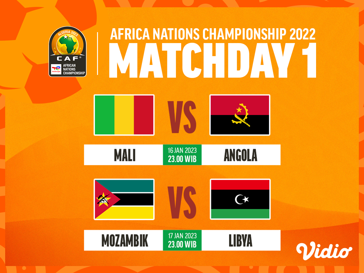 Live Streaming African Nations Championship Matchday 1 | Vidio