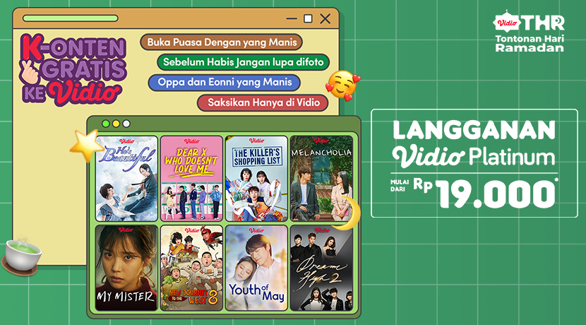 Drama Korea Gratis Jadi Pilihan Tontonan Hari Ramadan di Vidio, Berikut Rekomendasinya! - Vidio Blog