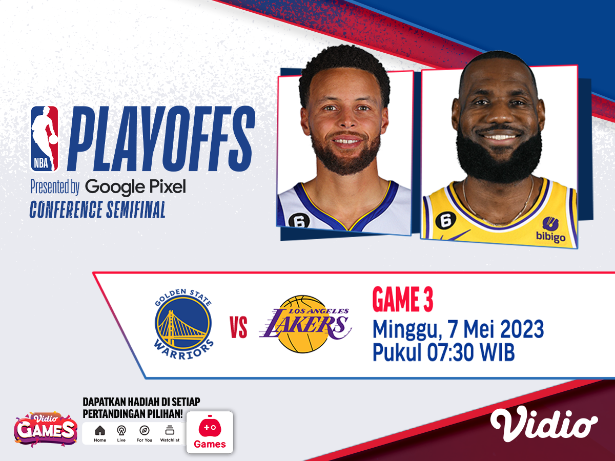 Siaran Langsung Golden State Warriors vs LA Lakers | Vidio