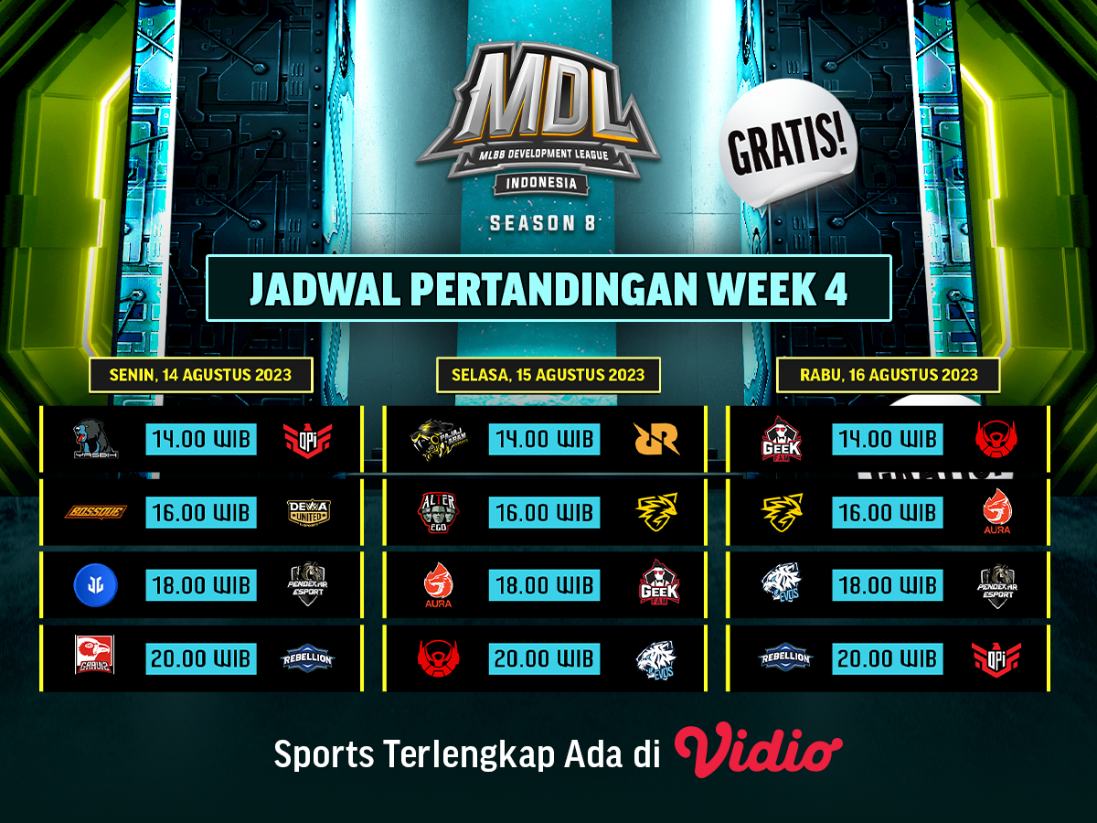 Jadwal Live Streaming MDL Hari ini: Season 8 - Vidio Blog