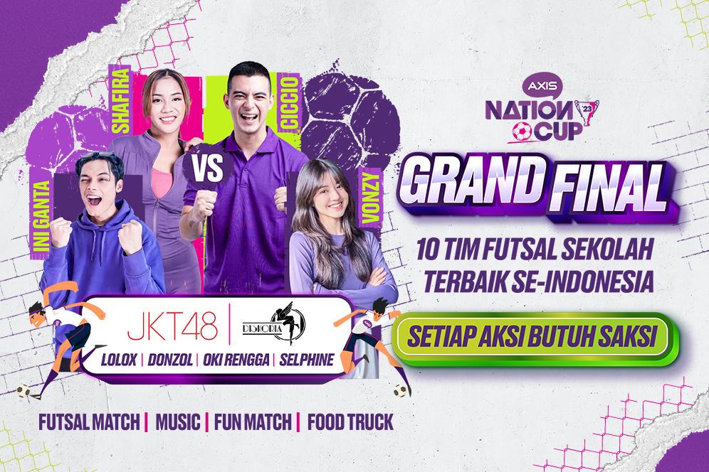 Grand Final AXIS Nation Cup Futsal 2023 Berjalan Meriah | Vidio