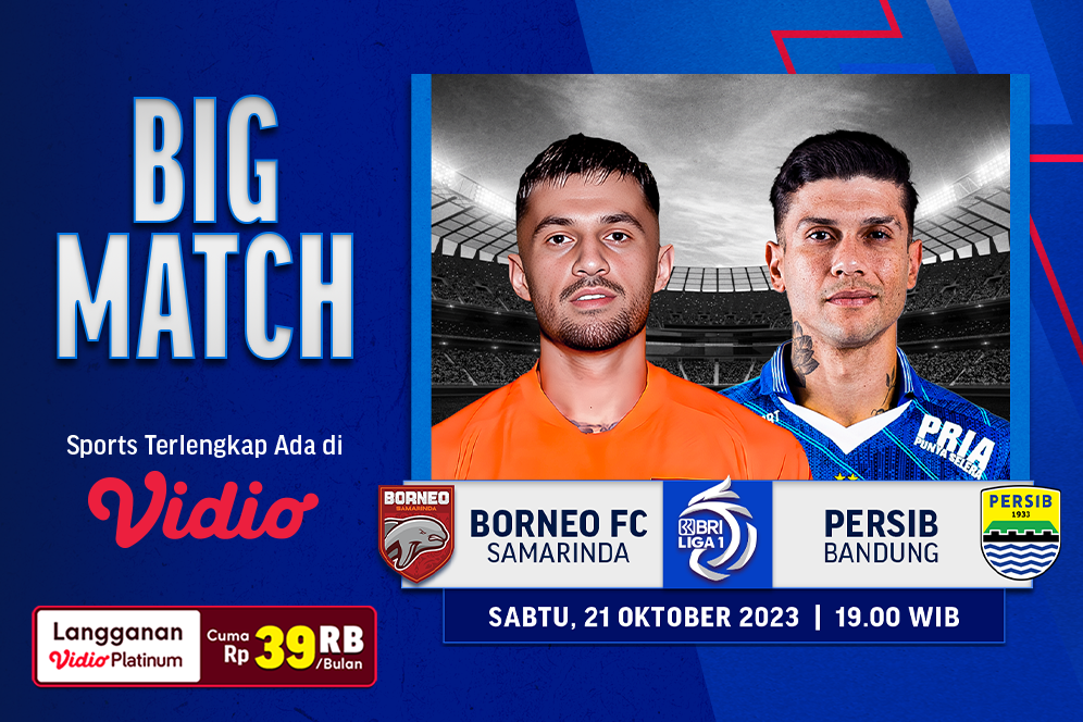 Jadwal dan Link Streaming Borneo FC vs Persib BRI Liga 1 23/24 - Vidio Blog