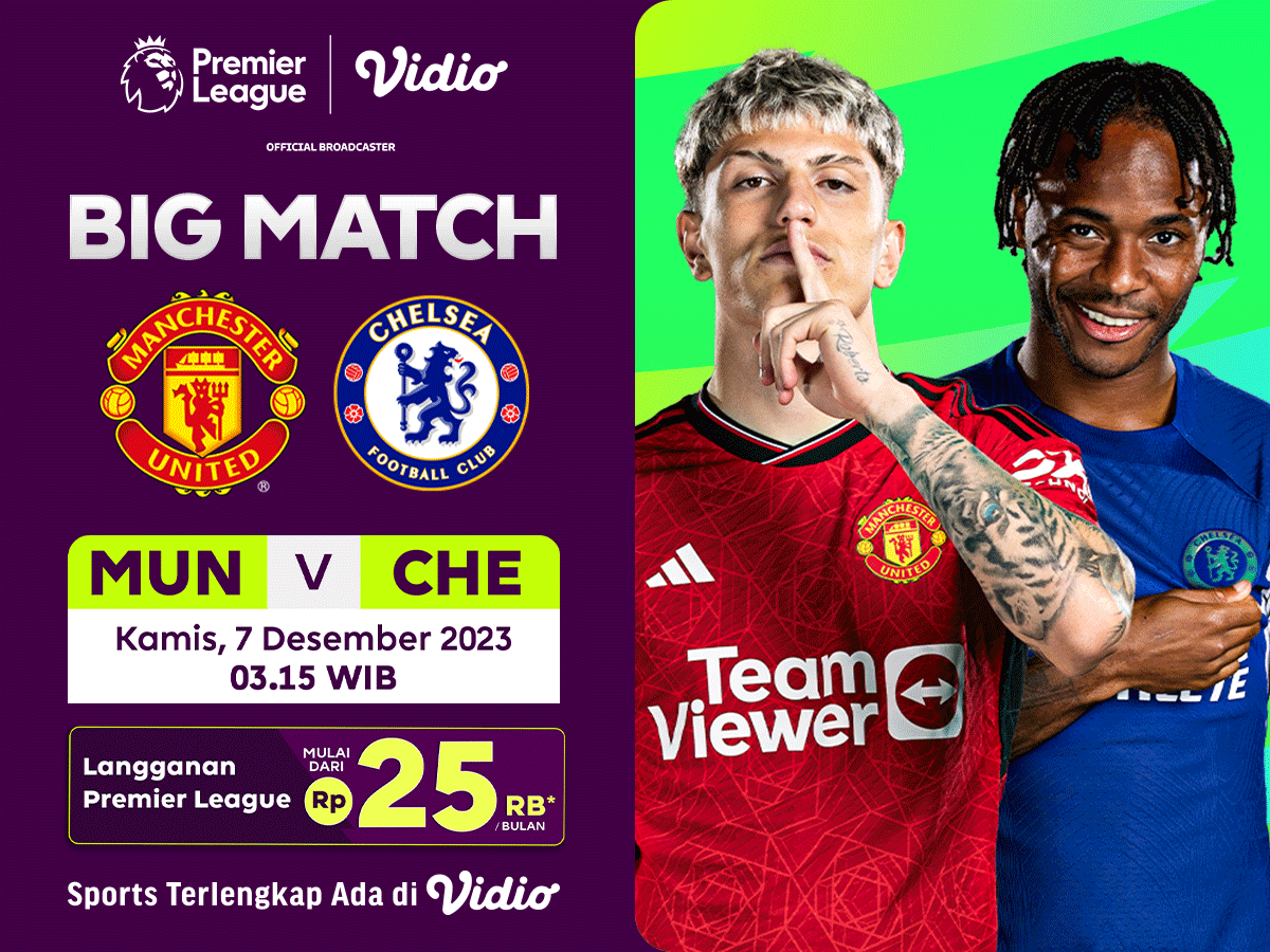 Link Streaming MU vs Chelsea, 7 Desember 2023 - Vidio Blog