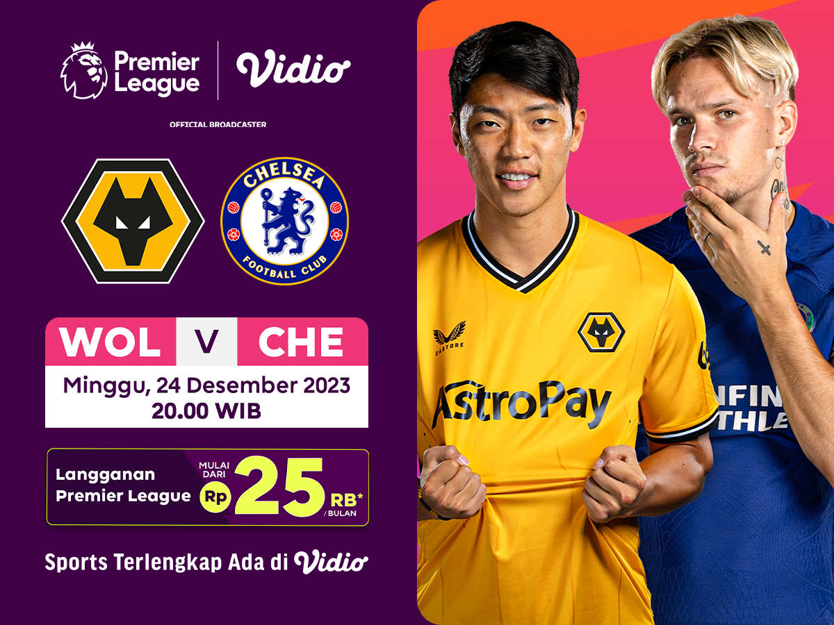 Link Streaming Wolves vs Chelsea, Liga Inggris 23/24 - Vidio Blog
