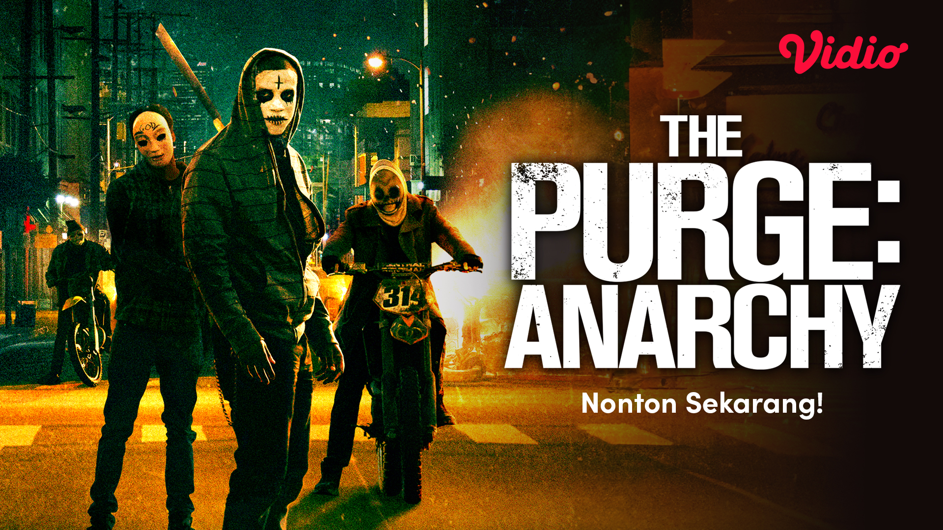 Sinopsis The Purge: Anarchy di Vidio, Film Sci-Fi Penuh Aksi ...
