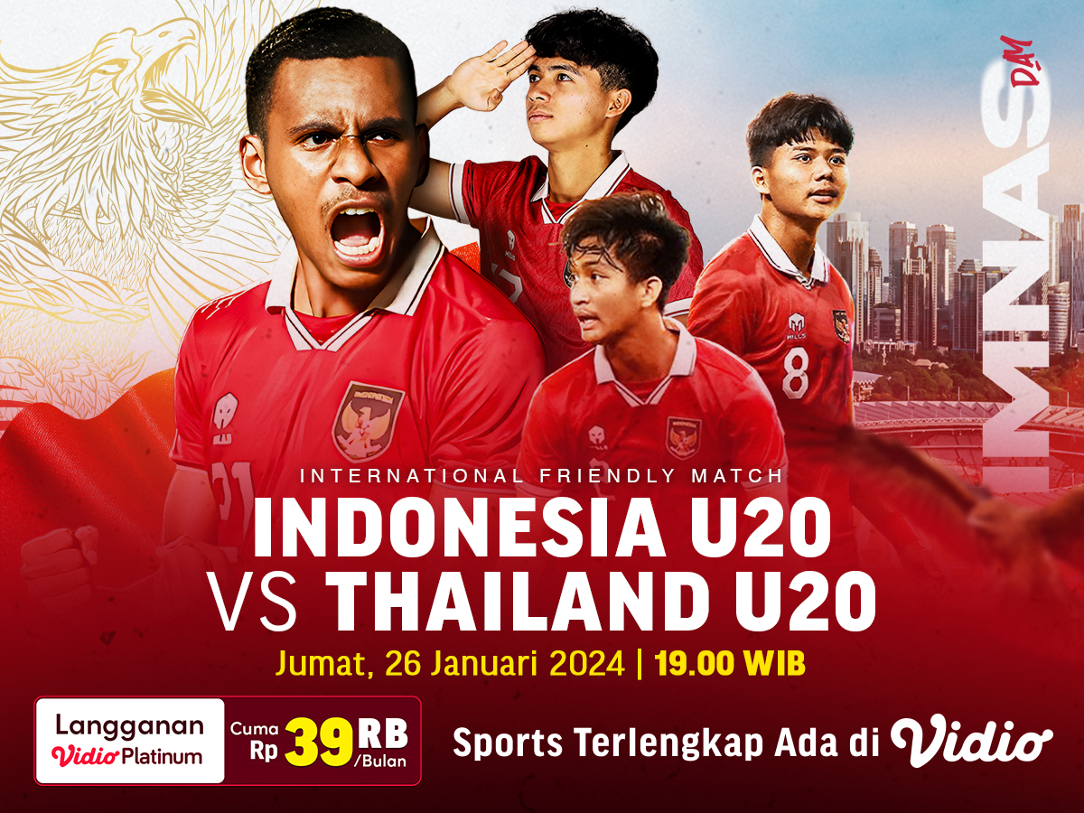 Nonton Semua Pertandingan Timnas Indonesia Eksklusif di Vidio - Vidio Blog