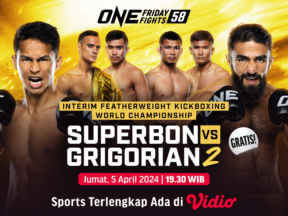 Nonton One Friday Fights 58: Superbon vs Grigorian II - Vidio Blog