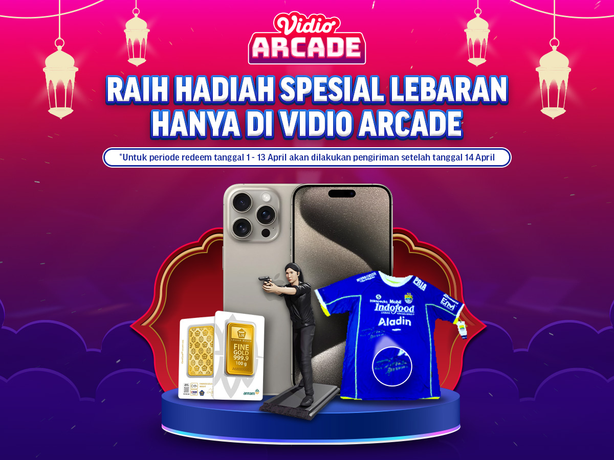 Raih Hadiah Spesial Lebaran Hanya di Vidio Arcade! - Vidio Blog