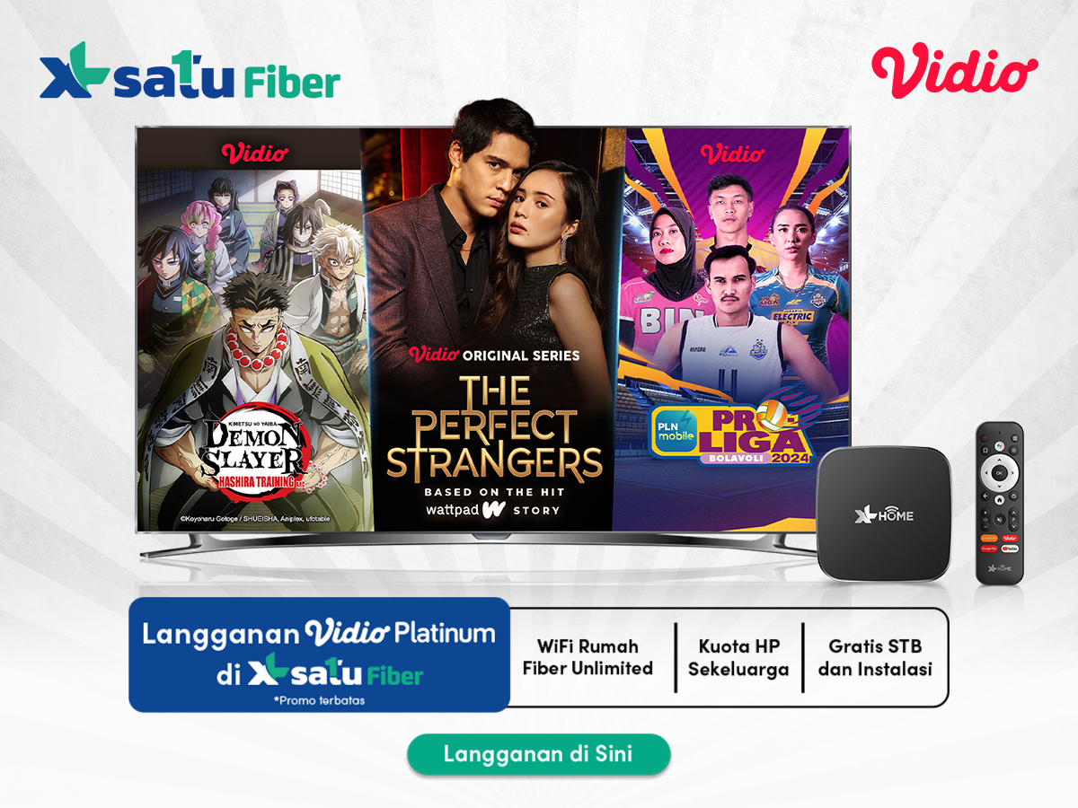 Nikmati Internet Rumah Terbaik dengan Langganan Vidio Platinum di XL ...