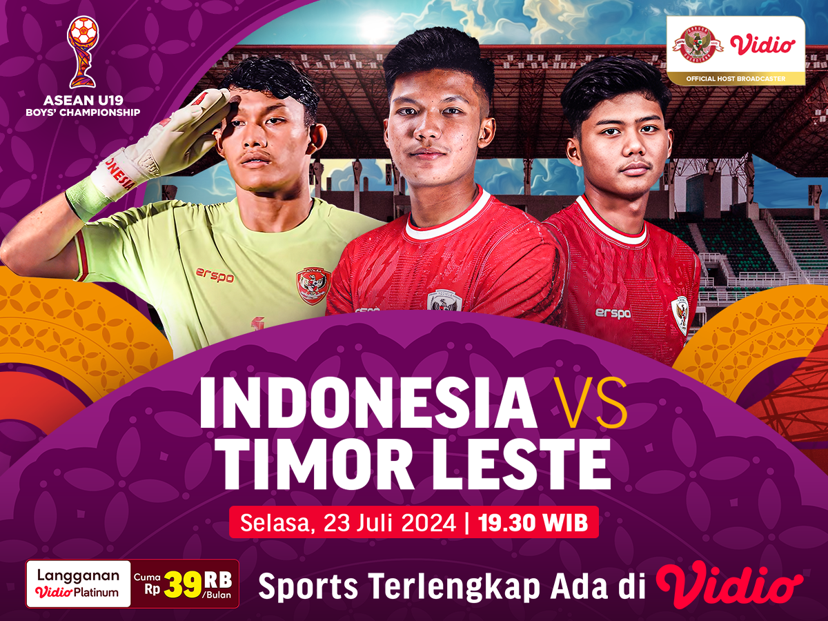 Link Siaran Langsung Indonesia vs Timor Leste ASEAN U19 Boys ...