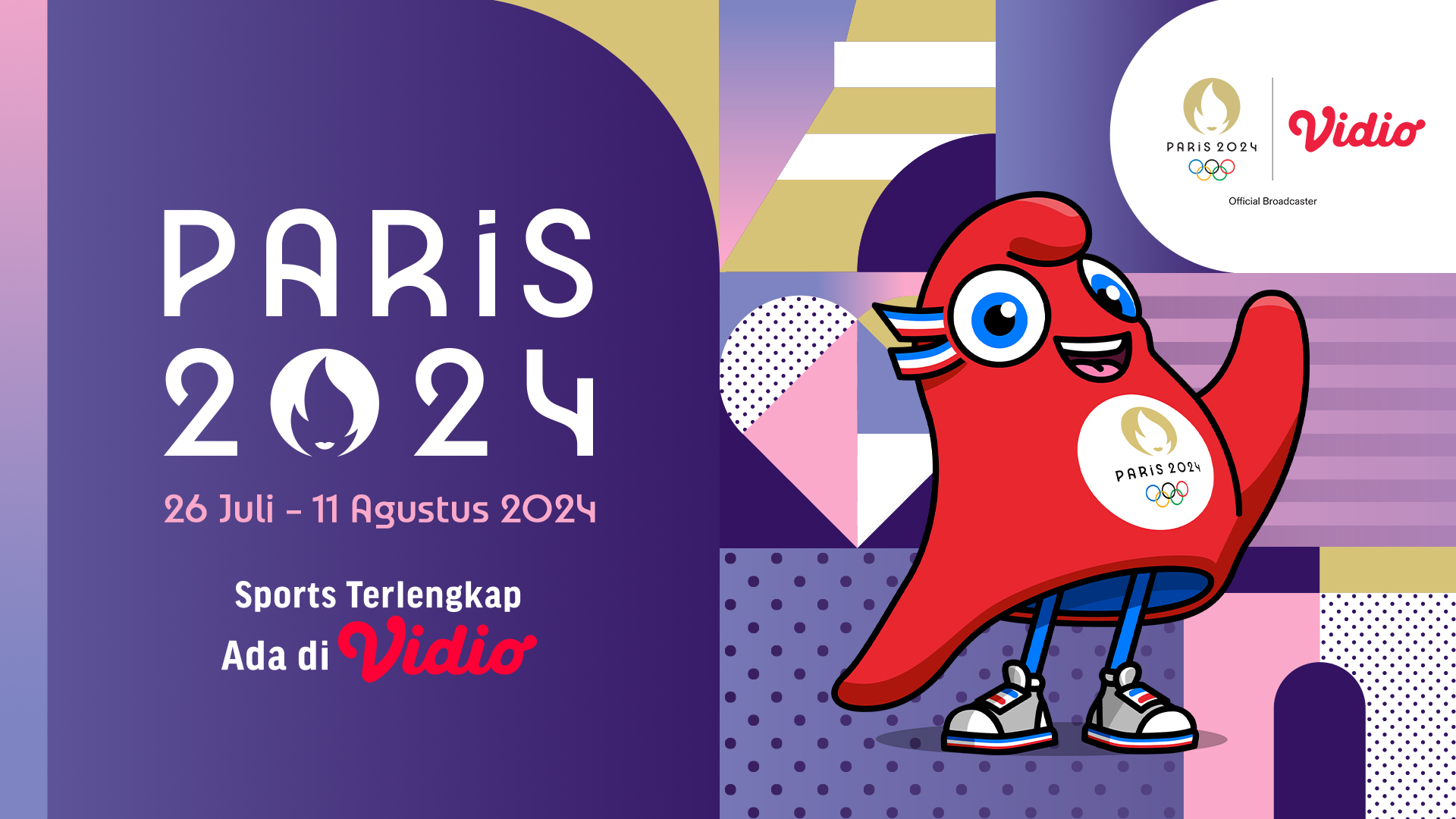 Cara Nonton Olympic Games Paris 2024 dan Jadwal Lengkap di Vidio ...