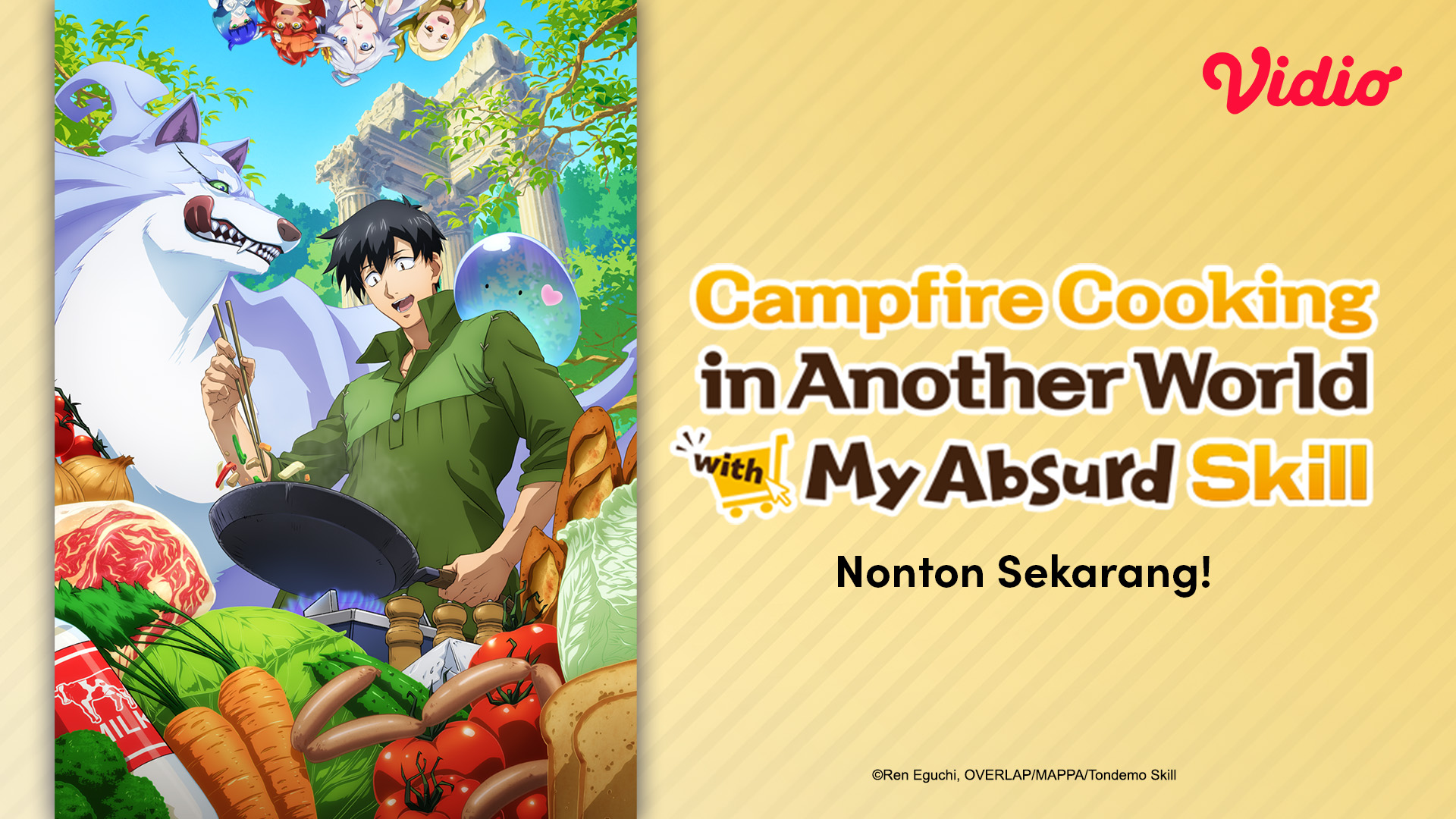 Sinopsis dan Link Nonton Anime Campfire Cooking In Another World with ...