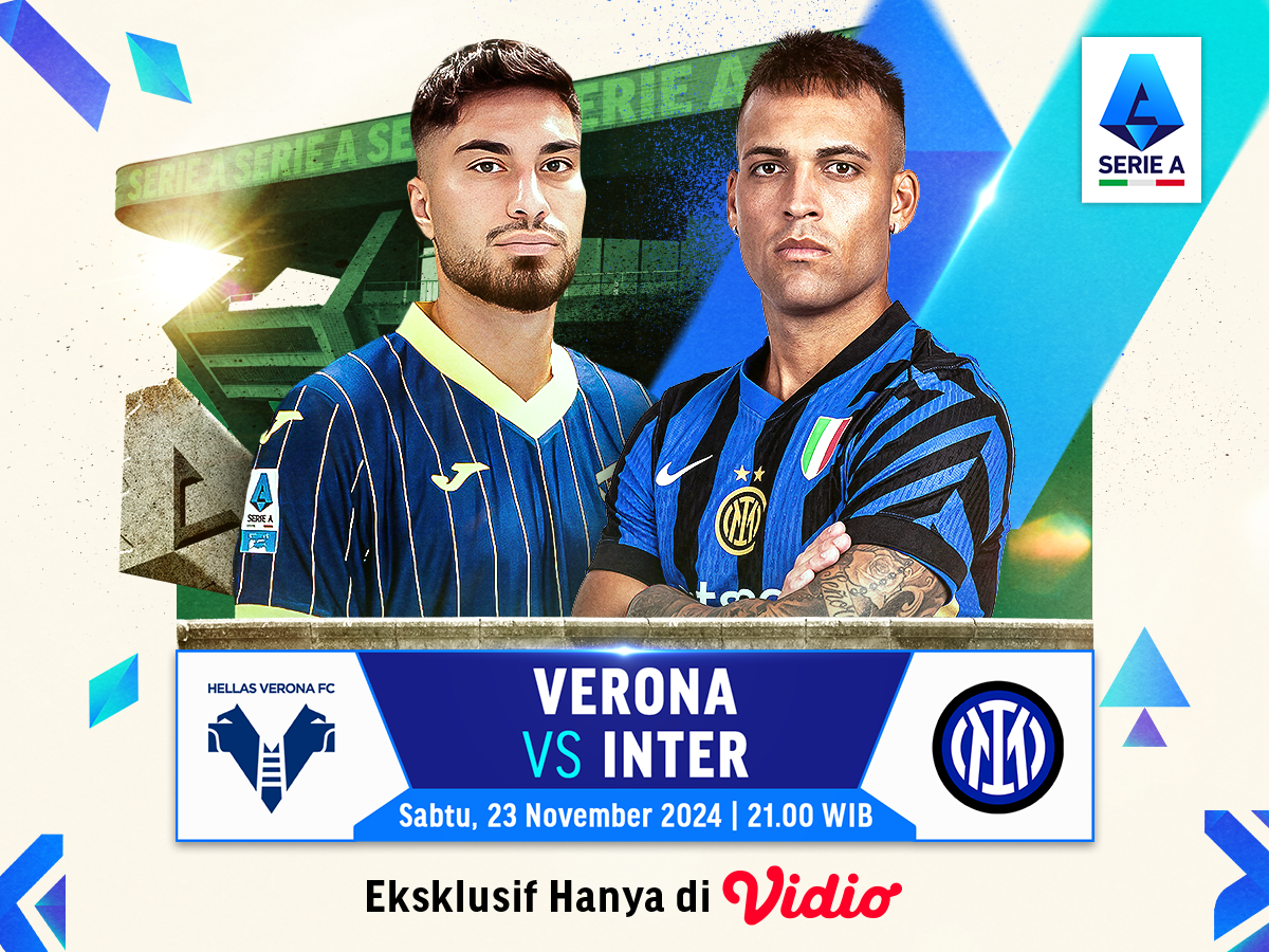 Link Siaran Langsung Verona vs Inter Liga Italia - Vidio Blog