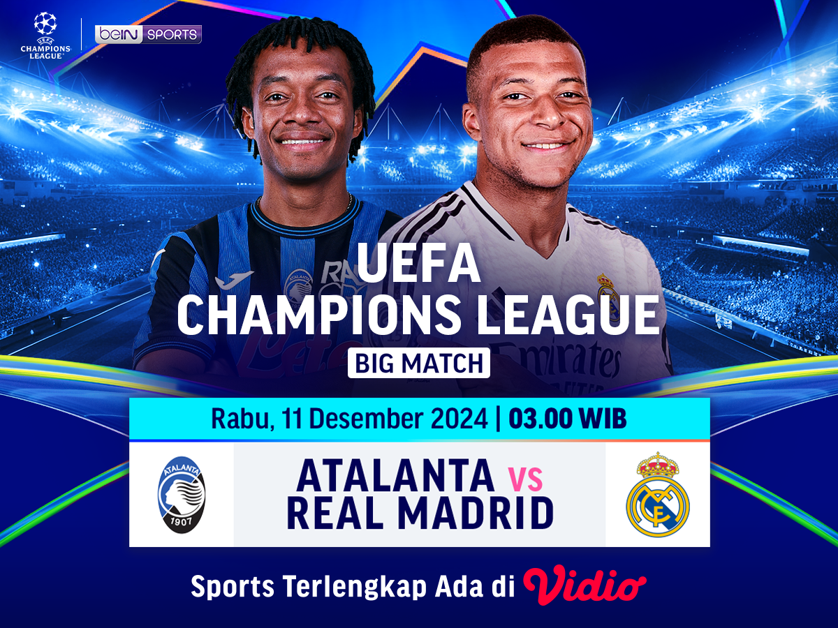Link Siaran Langsung Atalanta vs Real Madrid, Laga Hidup Mati Los Blancos di Liga Champions ...