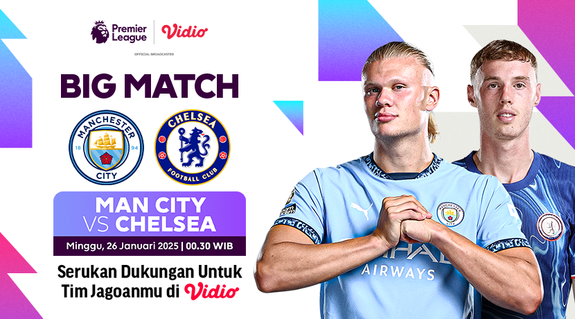 Link Siaran Langsung Manchester City vs Chelsea, Duel Bergengsi Tim Biru di Liga Inggris - Vidio ...