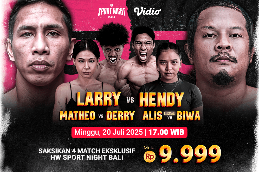 Simak Jadwal Streaming Holywings Sport Night Vol. 7 di Vidio - Vidio Blog