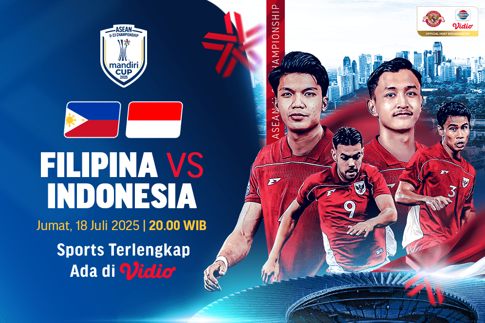 Nonton Indonesia vs Filipina, Live Stream SEA V League 2025 di Vidio - Vidio Blog