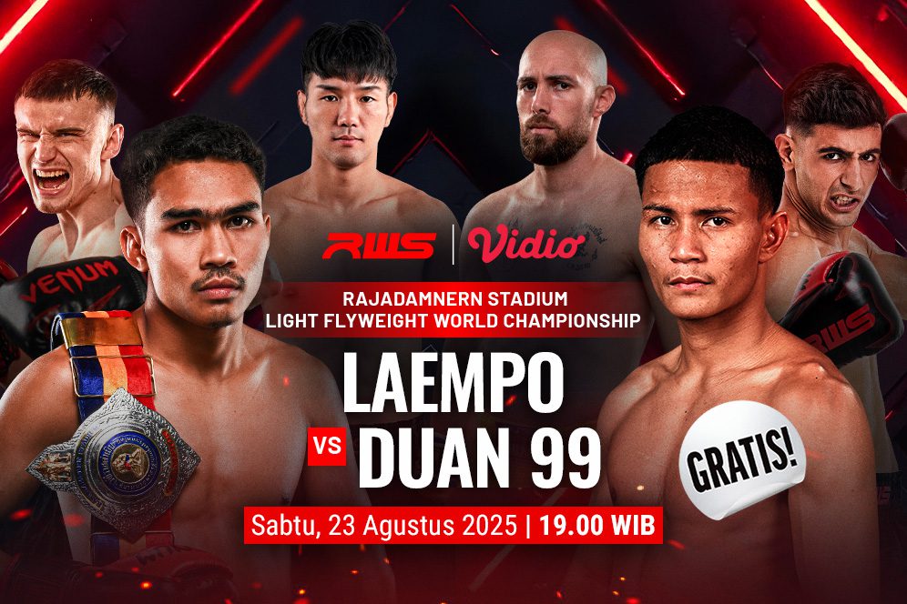 Live Streaming Rajadamnern 2025 Light Flyweight Title: Eksklusif di Vidio