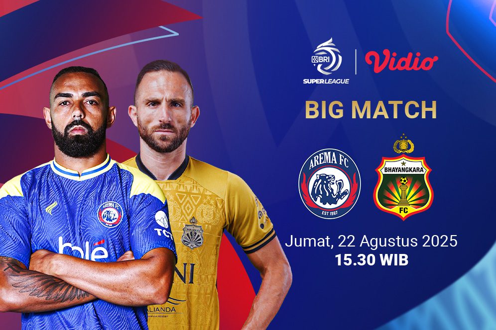 Live Streaming BRI Super League 2025/2026 Persija vs Malut United, di Vidio