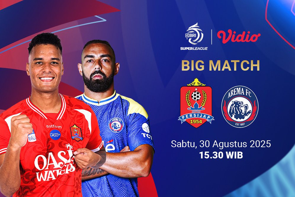 Jadwal BRI Super League 2025/26, Live Streaming di Vidio - Vidio Blog
