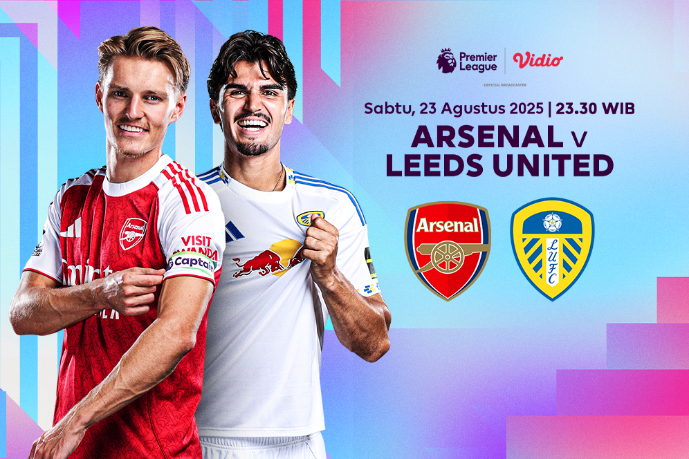 Live Streaming Premier League 2025/2026: Arsenal vs Leeds United ...