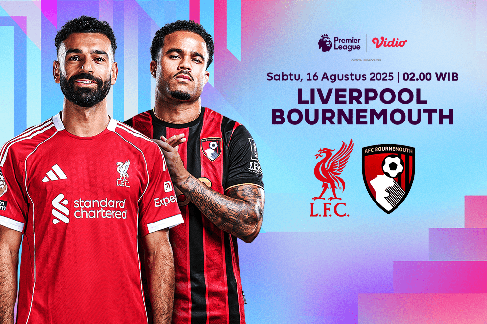 Live Streaming Premier League 25/26 Liverpool vs Bournemouth: Eksklusif di Vidio