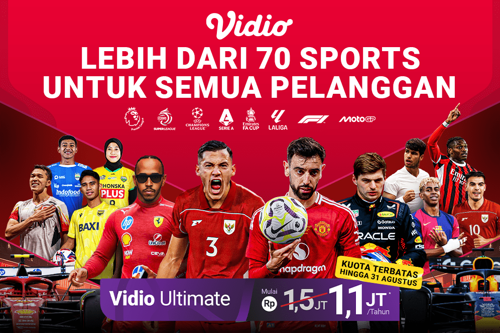 Nonton Live Streaming PBNC 2021 Eksklusif di Vidio