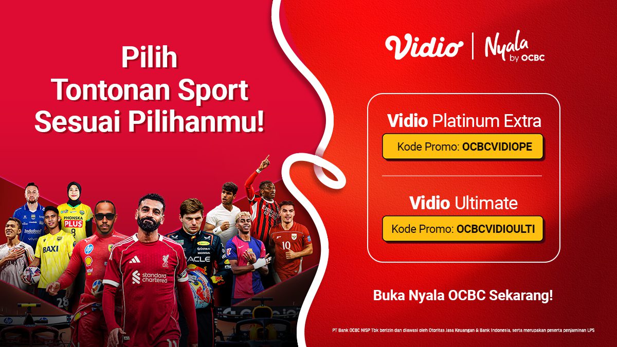 Buka Nyala, Dapat Free Subscription Vidio Hingga 1 Tahun