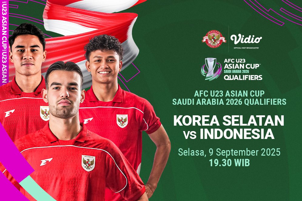 Nonton Timnas Indonesia U-23 vs Korea Selatan U-23 di Kualifikasi AFC U-23 Asian Cup 2026, Hanya ...