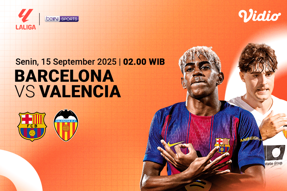 Live Streaming LaLiga Barcelona vs Valencia: Eksklusif di Vidio