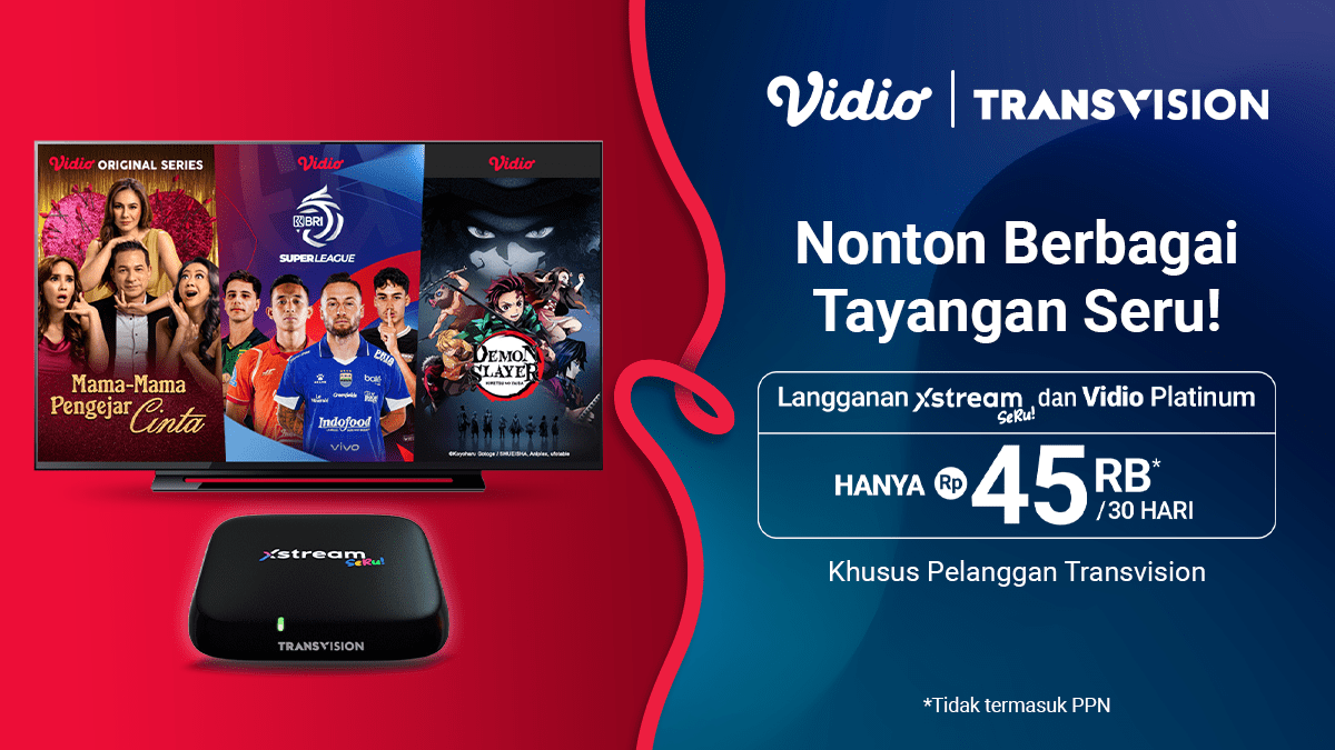 Nikmati Hiburan Tanpa Batas dengan Transvision XStream Seru! dan Vidio ...