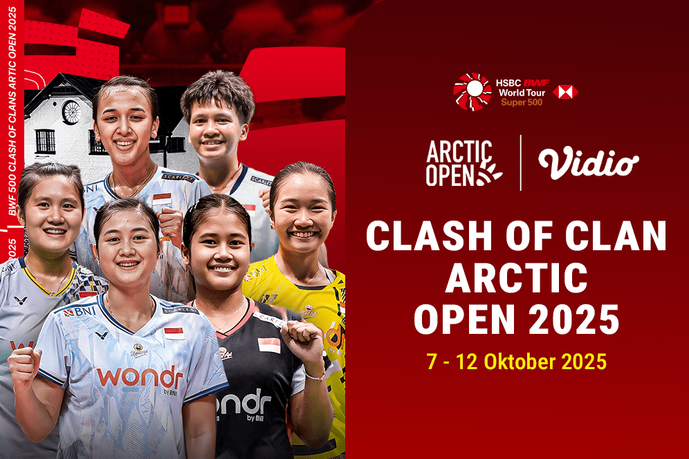 Live Streaming Badminton Arctic Open 2025: Eksklusif di Vidio