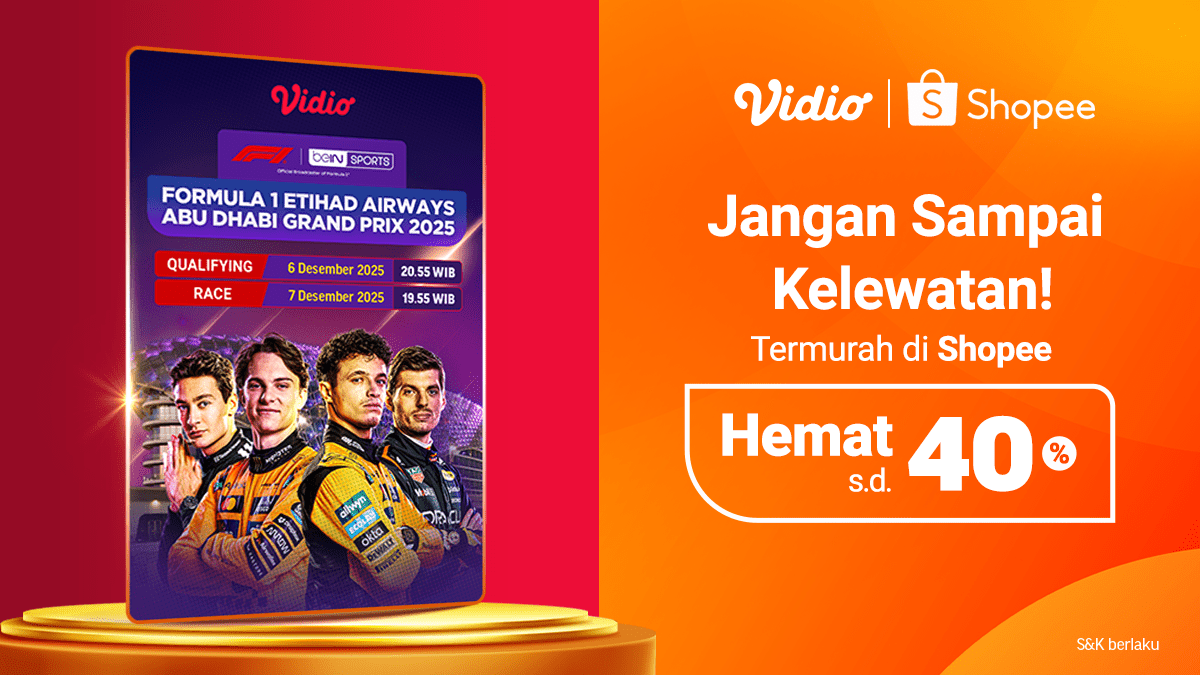 Promo Shopee 12.12: Nonton Original Series di Vidio Lebih Hemat hingga ...