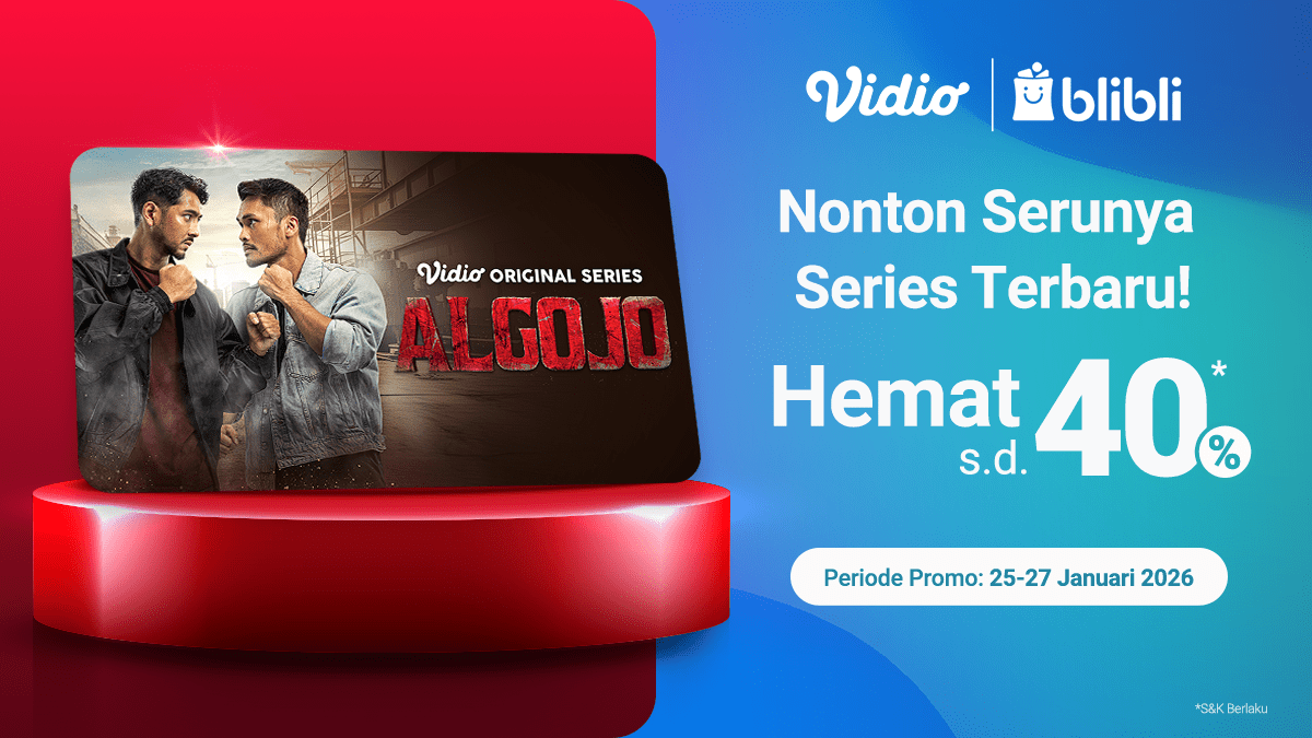 Promo Langganan & Voucher Nonton Vidio