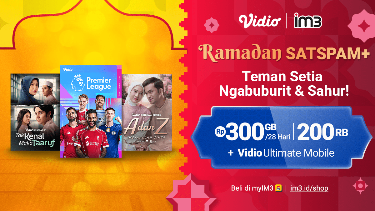 Promo Langganan & Voucher Nonton Vidio