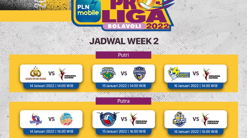 PLN Mobile Proliga 2022 Memasuki Pekan Kedua, Ini Dia Jadwal & Link Nontonnya di Vidio - Vidio Blog